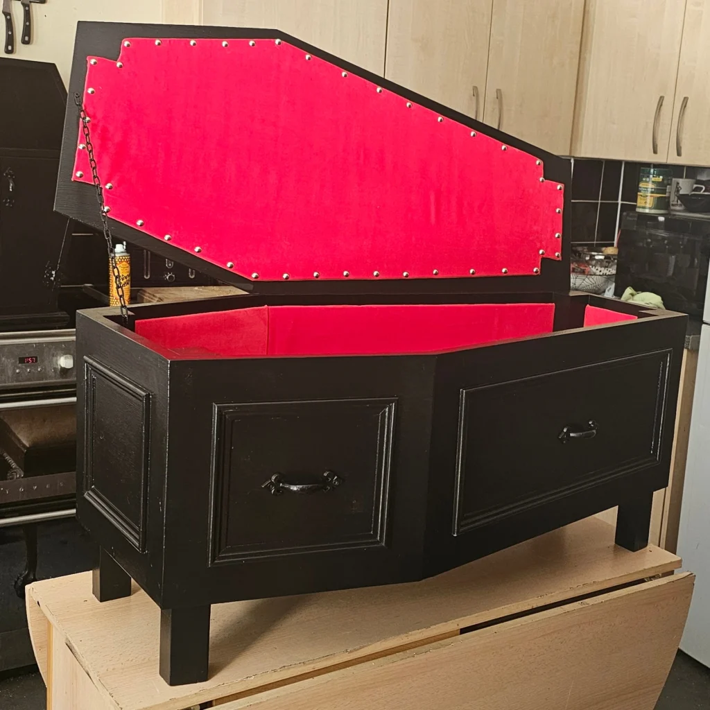 Coffin Casket Storage Coffee Table - Onen Emporium